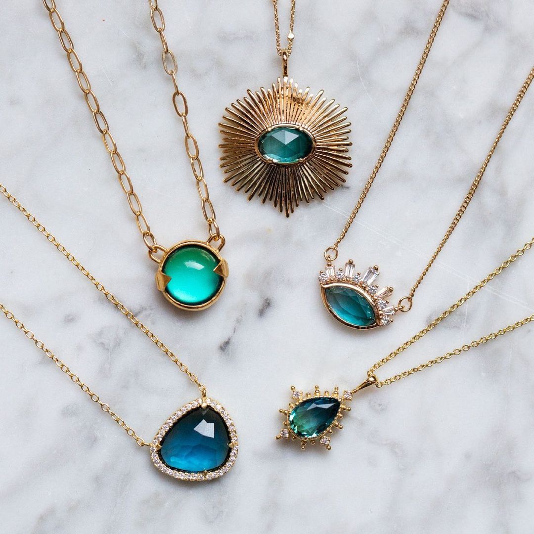 The Timeless Allure of Birthstone Necklace Charms – wear fortune